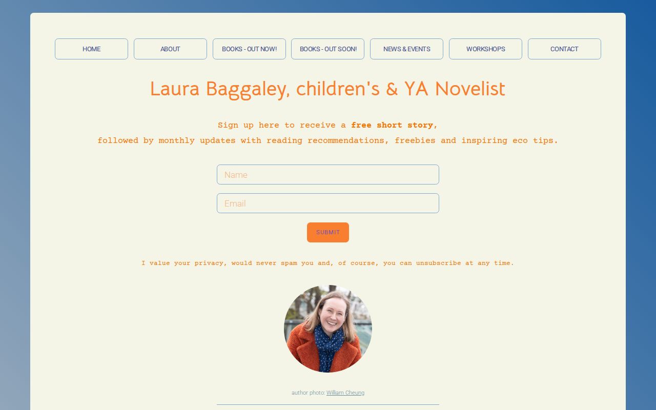 Laura Baggaley, Writer
